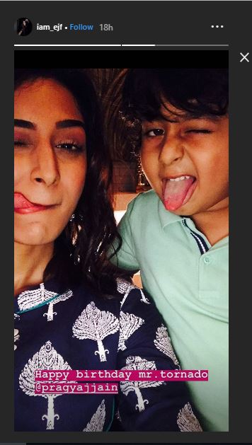 Erica Fernandes' adorable birthday wish for Kuch Rang Pyaar Ke co-star